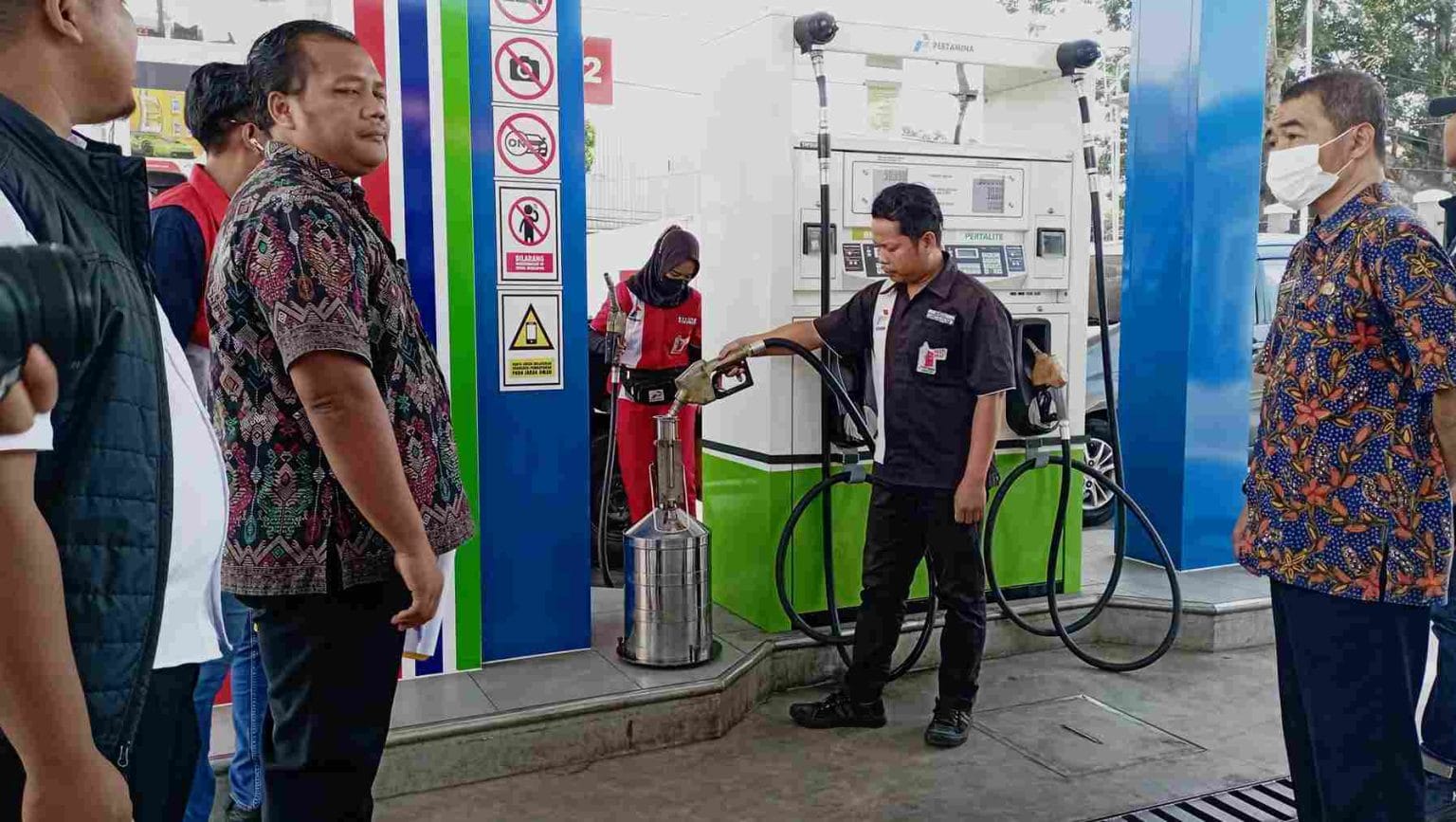 Pastikan SPBU Beroperasi Sesuai Standar, Pertamina dan UPT Metrologi ...